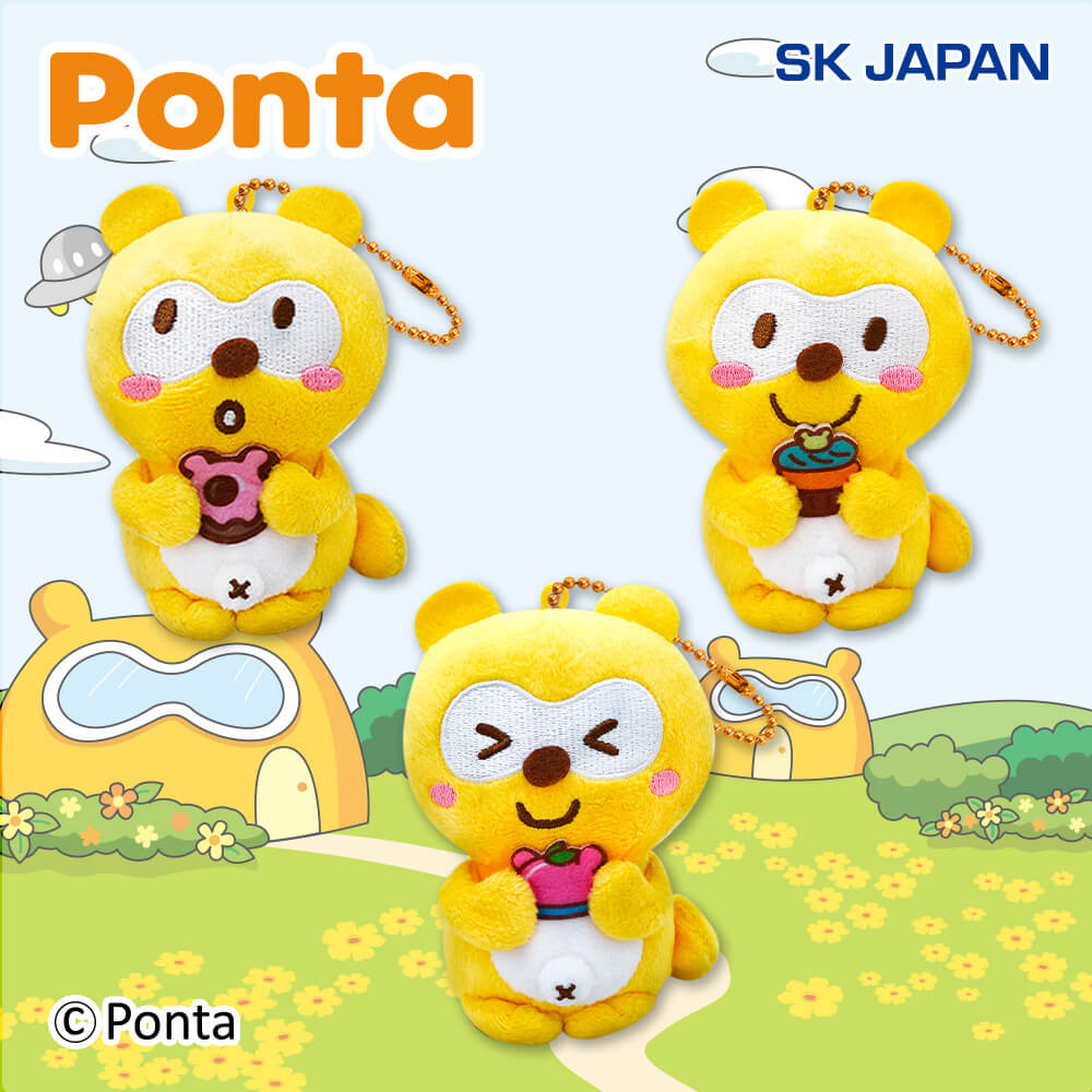 Ponta スイーツマスコット プライズの情報サイト キャラとる| エスケイジャパン
